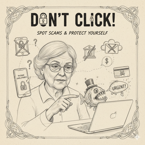 Don't Click! The Essential Guide to Spotting Phishing and Scams